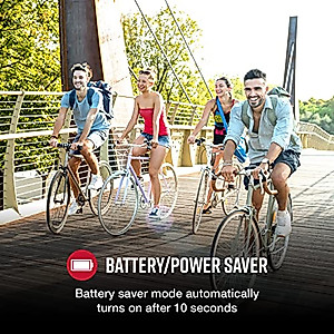 Cobra ACXT145 Compact Walkie Talkies for Adults - Rechargeable, Lightweight, 22 Channels, Long Range 16-Mile Two-Way Radio Set (2-Pack), black