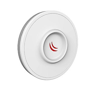 Mikrotik Outdoor Access Point CPE DISC Lite5 ac Point to Point 21 dBi Dual Chain Antenna with 5GHz 802.11a/n/ac 716 MHz CPU 256 MB RAM and 1x Gigabit Ethernet Port
