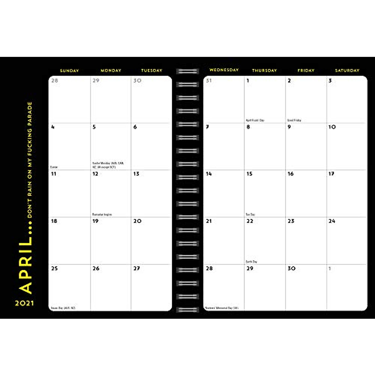 2021 Carpe F*cking Diem Planner