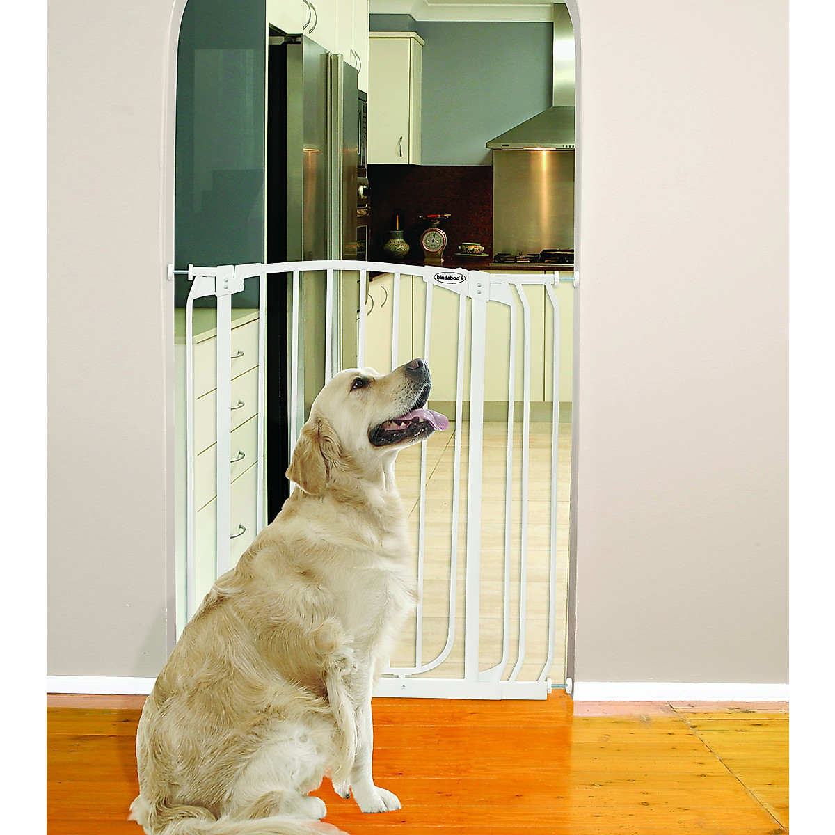 Bindaboo Pet Gates - 3.5 Extra Tall gate Extension, White
