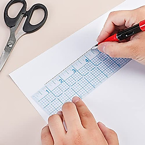 See-Thru Accurate Positioning and Marking Sewing Clear Ruler 2 x 18 inch