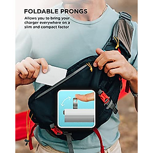 iHome Multiport USB-C Charger : AC Pro 2-Port Flat USB C Charger Block, Double USB C Wall Charger, Fast Charging Compatible USB-C Wall Charger (White)