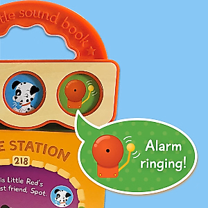 Brave Little Red Engine: 3-Button Fire Truck Sound Board Book for Babies and Toddlers (My Little Sound Book)