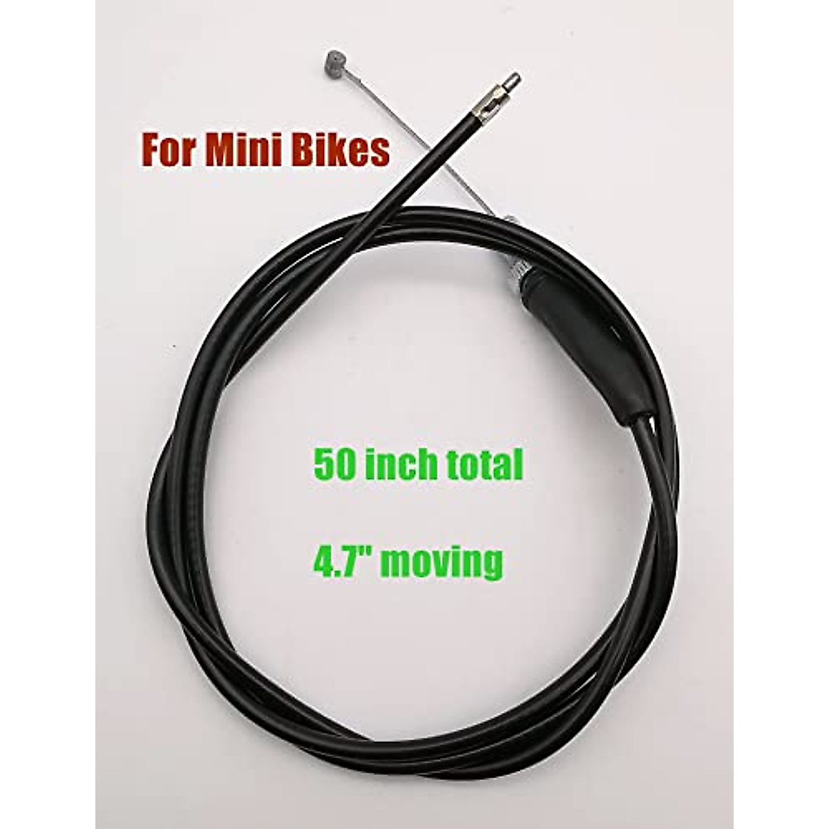 YAMAKATO 50 Inch Mini Bike Throttle Cable for Predator 212 CT200U Baja MB165 196cc MB200 200 cc Heat Warrior MOTOVOX MBX10 MBX11 GX160 GX200 Pit Dirt Bike Parts