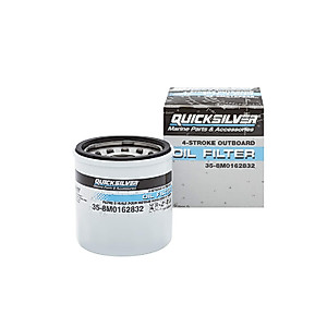 Quicksilver by Mercury Marine 8M0162832 Oil Filter for Select Mercury 9.9-30hp Outboards