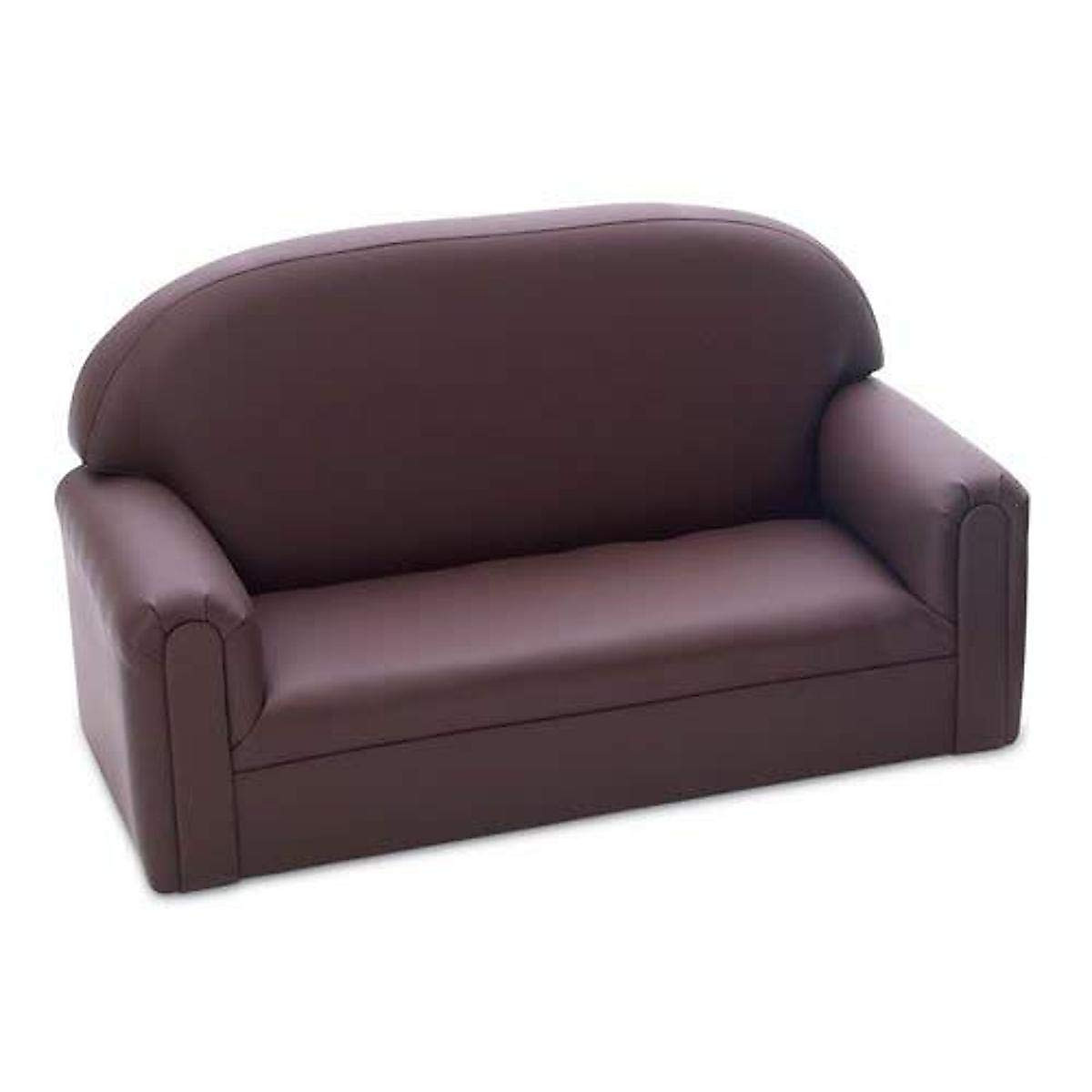 Brand New World Furniture FI2C100 Brand New World Toddler Enviro-Child Upholstery Sofa, Chocolate