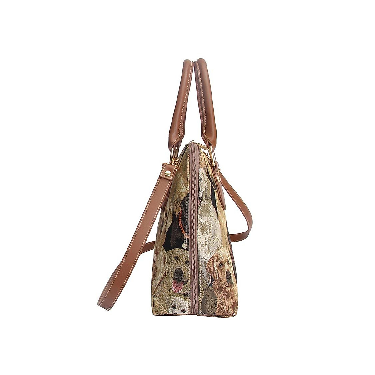 Signare Tapestry Hand Shoulder Bag Cross Body Purses Handbag Satchel Bag for Women In Labrador Dog Design|CONV-LAB