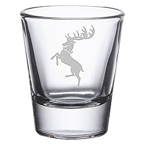 GoT - Four Houses Etched Shot Glasses