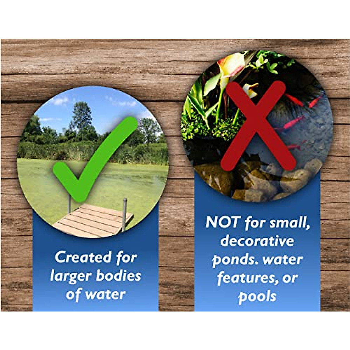 Crystal Blue Copper Sulfate Algaecide - Granular Aquatic Grade Copper Sulfate for Pond Algae Control - 5 Pounds