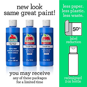 Apple Barrel Acrylic Paint in Assorted Colors (8 Ounce), 20403 White