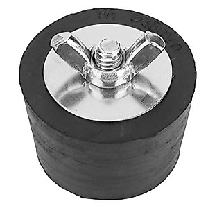 2 Pieces 1.5 Inch Rubber Pool Winter Plug Winter Stopper Pool Pipe