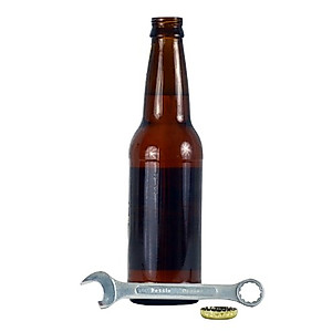 Southern Homewares Wrench Beer and Soda Bottle Opener - Makes The Perfect Man Dad Fathers Day Gag Novelty White Elephant Gift