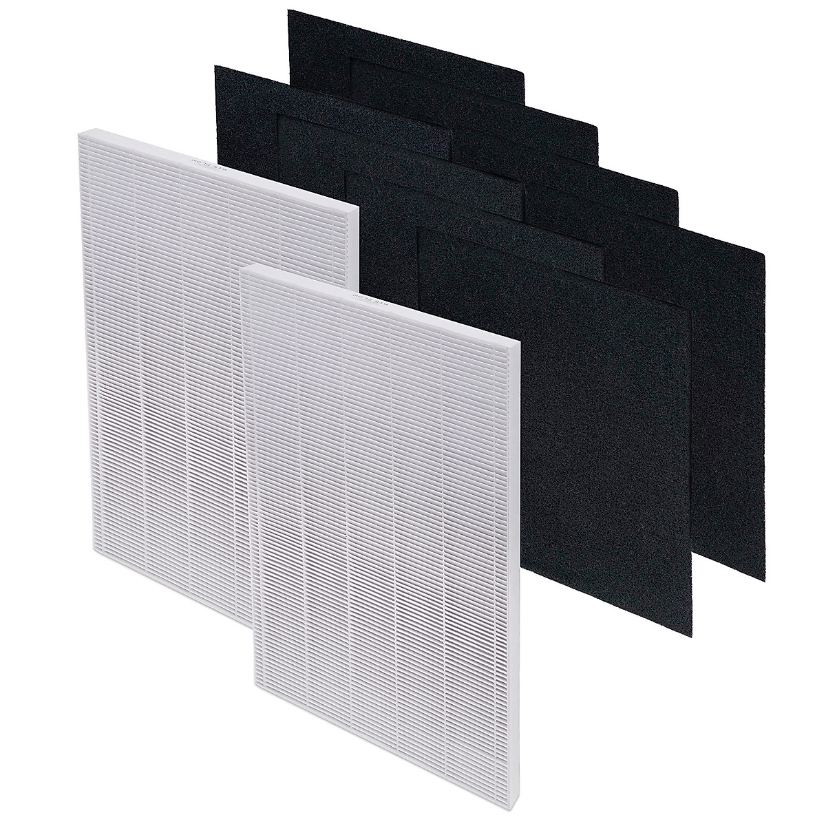 C545 Filter S Replacement Compatible with Winix C545 Replacement Filter, Pack of 2 True HEPA Filter + 8 Activated Carbon Filters. Replaces Winix C545 Filter, Winix Filter S (1712-0096-00)