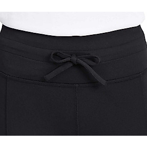 PUMA Womens Midweight Drawstring Jogger Leggings with Side Pocket (Small, Black)