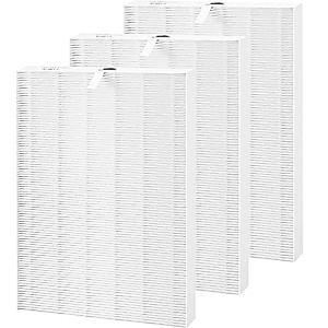 Ganteny True HEPA Replacement Filters B Compatible with Winix 9500 U300 P300 WAC9000 WAC9500 WAC5000 WAC5000b WAC5300 WAC6300 WAC5500 Air Purifiers, Compared to Winix Filter B 114190, 3 Pack