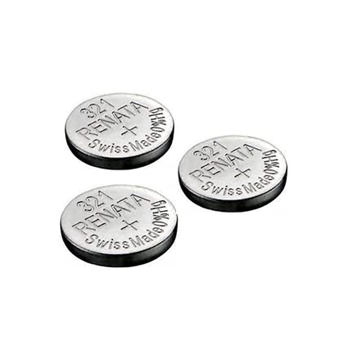 Renata Watch Battery Swiss Made Renata 321 or SR616SW (3 Batteries, 321 or SR616SW)