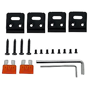 Rockville Krypton F5 3200w Peak / 800w RMS 5 Channel Car Amplifier w Volt Meter , Black