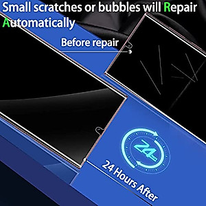 IMBZBK [2+3 Pack Privacy Screen Protector for Samsung Galaxy S22 Ultra 5G [Not Glass], 2 Pack Anti-Spy Flexible TPU Film With 3 Pack Tempered Glass Camera Lens Protector, Case Friendly