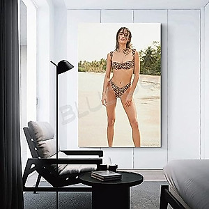 BLUDUG Kelsey Merritt Sexy Model Poster Beautiful Swimsuit Model Poster (5) Canvas Painting Wall Art Poster for Bedroom Living Room Decor16x24inch(40x60cm)