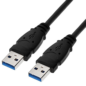 Mediabridge USB 3.0 - USB Cable (8 Feet) - SuperSpeed A Male to A Male