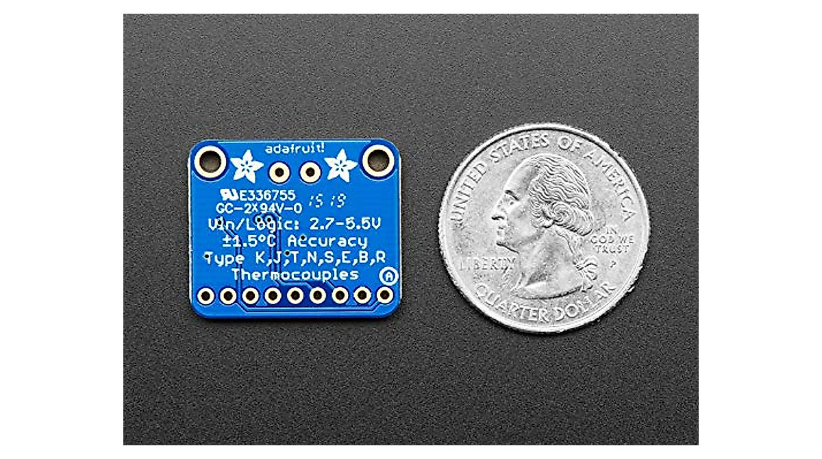 Adafruit MCP9600 Thermocouple Amplifier | Supports Multiple Types