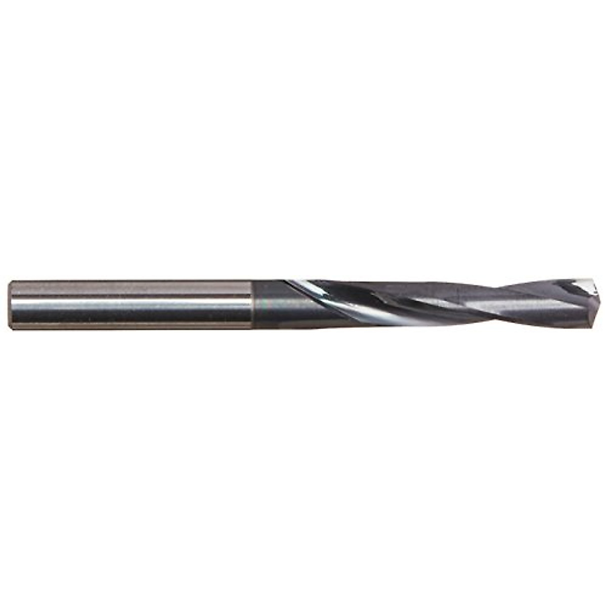 Kodiak Cutting Tools KCT217468 USA Made Solid Carbide Drill Bit, AlTiN Coated, Stub Length, 2 Flute, 3/16" Diameter, 7/8" Length of Cut, 2" Overall Length