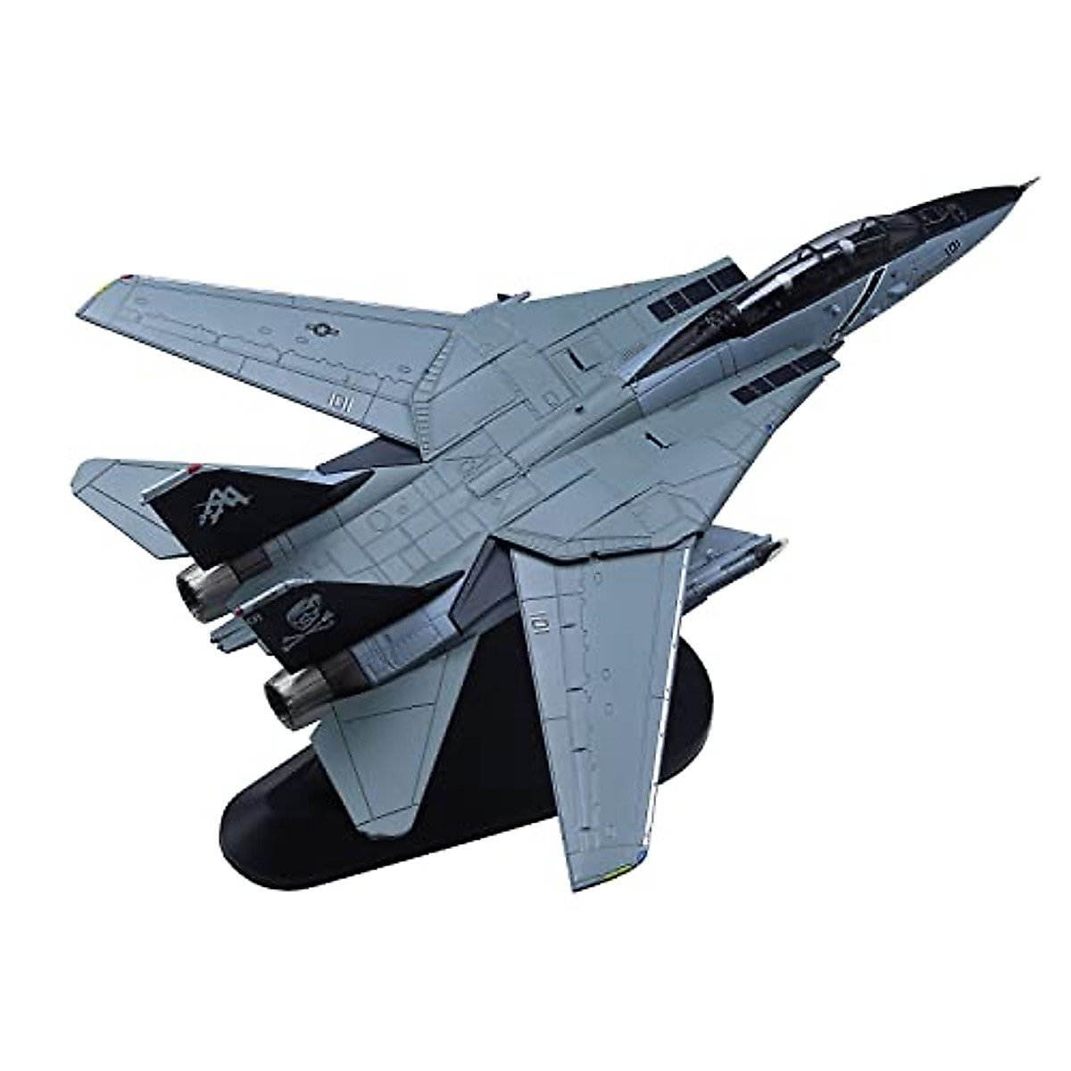 Udnorbay 1/100 US Navy F-14B Tomcat VF-103 Fighter Jolly Rogers Airplane Model Military Aircraft Diecast Models