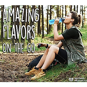 Sonic Singles to Go Variety Pack of 6-2 Boxes Each - Cherry Limeade, Strawberry Lemonade and Ocean Water - Bundle with Ballard Products Hard Candy Recipe Card