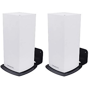 OkeMeeo Router Mount for Linksys WiFi 6, Wall Mount for Linksys MX10/MX5 for Space Saving (2 Pack)