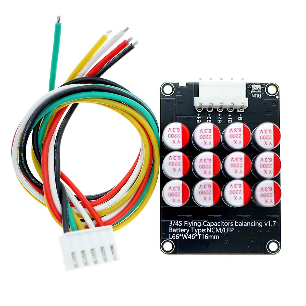 3S 4S 5A Active Equalizer Whole Group Balancer Lifepo4 Lipo Lto Lithium Active Battery Energy Transfer Equalization Capacitor