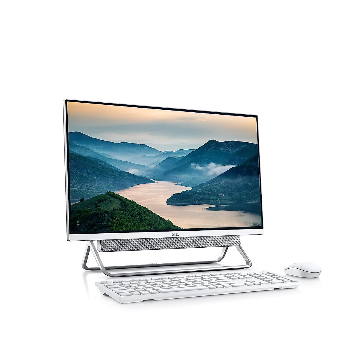 Dell Inspiron 7700 All-in-One Desktop, 27" FHD Touchscreen, Intel i7-1165G7, GeForce MX330, 16GB RAM, 512GB SSD, Webcam, USB Type-C, HDMI, RJ-45, Wi-Fi 6, Windows 11 Home, Silver (Renewed)