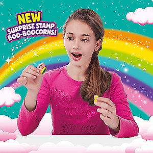 Rainbocorns - Plush Sparkle Heart Surprise Series 2 - Lion , Blue