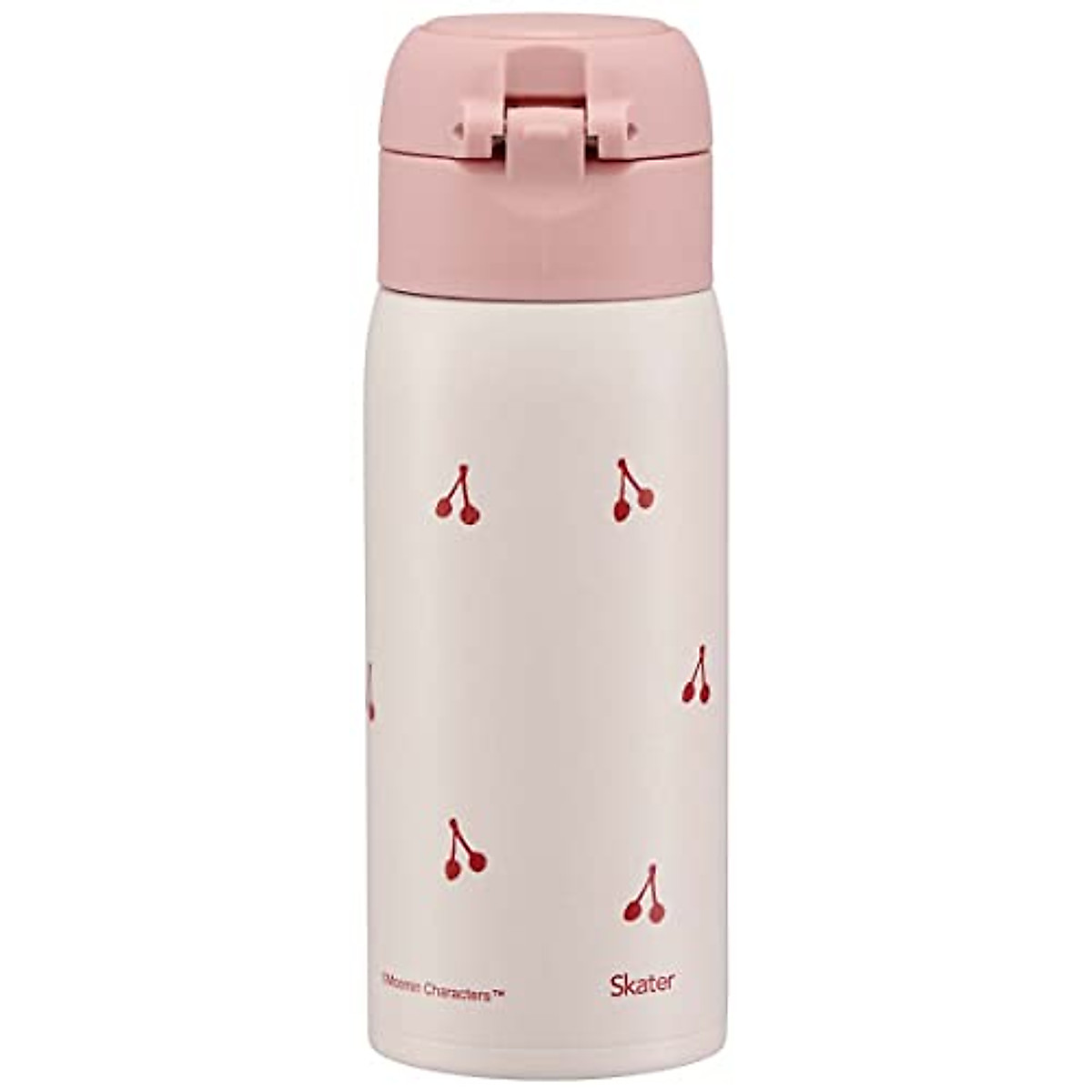 Skater STOT3 Stainless Steel Mug Bottle, Hot and Cold Retention, One-Touch 11.8 fl oz (350 ml), Moomin, Little My, Diameter 2.6 x Height 7.2 inches (65 x 182 mm)