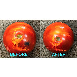 Lane Ghost Bowling Ball Cleaner Spray - USBC Approved - Oil, Scuff, and Belt Mark Cleaner - Restores Tack and Prolongs Lifespan of Ball