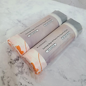 WJXWHSWX Convenient household drawstring plastic garbage bags