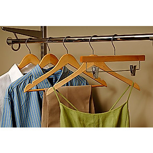 The Great American Hanger Company 1 Clothing Hangers, Natural