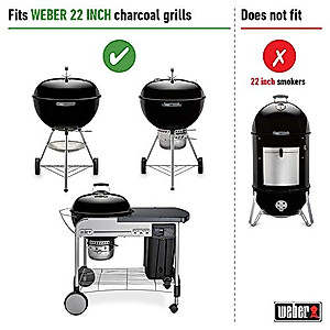 Weber 7441 Replacement Charcoal Grates, 17" grate for 22’’ Charcoal Grill, Stainless Steel