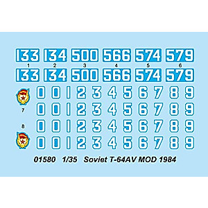 Trumpeter Soviet T-64AV MOD 1984 Model Kit (1:35 Scale)
