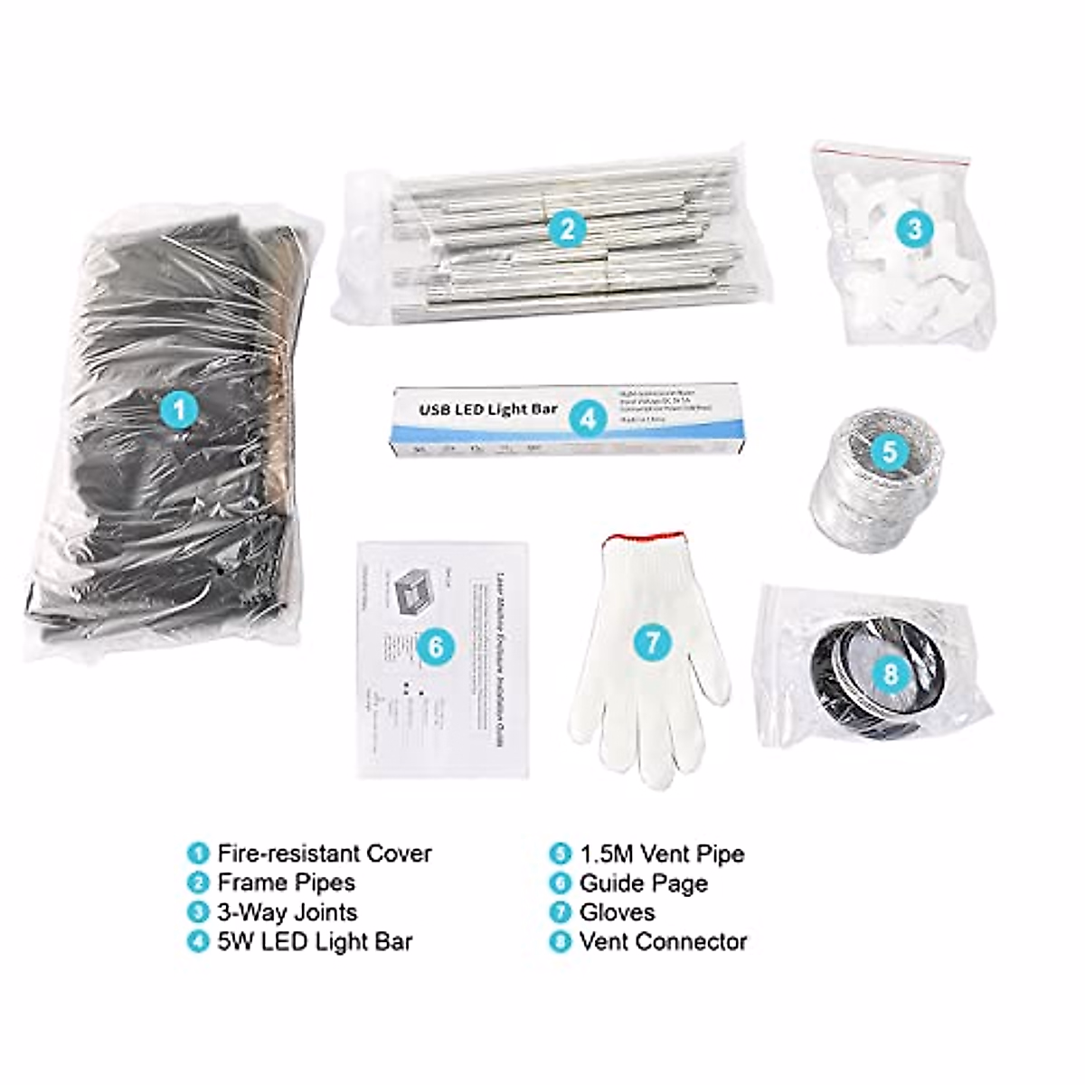 Laser Engraver Enclosure with Smoke Vent and LED Light, Fireproof Fabric, Eye Protection Film, 25x25x13 Inch Laser Engraving Machine Protective Cover,Reduce Laser Beam for COMGO Z1 A5Pro Master2 S2