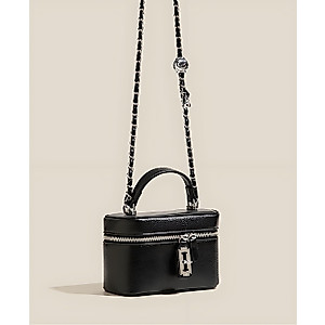 YXBQueen Purses for Women Trendy Bag Box Purse Shoulder Bag Black Purse Crossbody Bags MINI