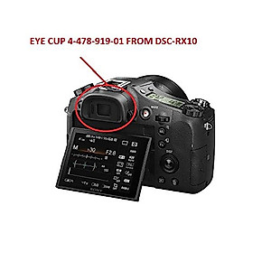 Eye Cup Eyepiece Eyecup Viewfinder for Sony DSC-RX10 DSC-RX10M2 DSC-RX10M2B DSC-RX10M3 DSC-RX10M4 447891901