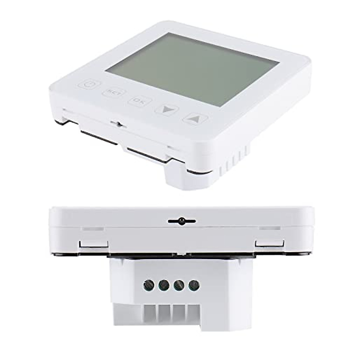 Wengart WiFi Smart Thermostat WG02B05-1,AC230V Max3A 2.4GHz Wi-Fi APP TUYA for Radiant Floor Heating,Compatible with Alexa Echo/Google Home,White Backlight