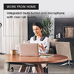 Sony SRS-NS7 Neckband Bluetooth Speaker with personalized home theater audio, Built-in mic, 12 Hours of Battery Life, IPX4 Splash-Resistant, and included wireless TV adaptor WLA-NS7.