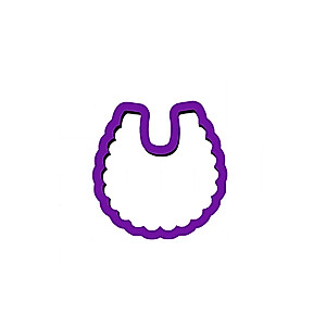 Mini Baby Shower Cookie Cutters - Baby Rattle Cookie Cutter - Baby Bottle Cookie Cutter - Baby Bib Cookie Cutter - Onsie Cookie Cutter