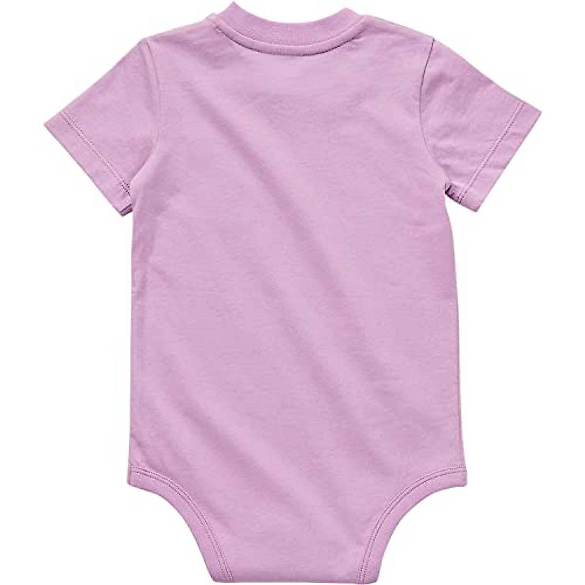 Carhartt Baby Short-Sleeve Bodysuit Pocket T-Shirt Onesie, Lupine, 24 Months