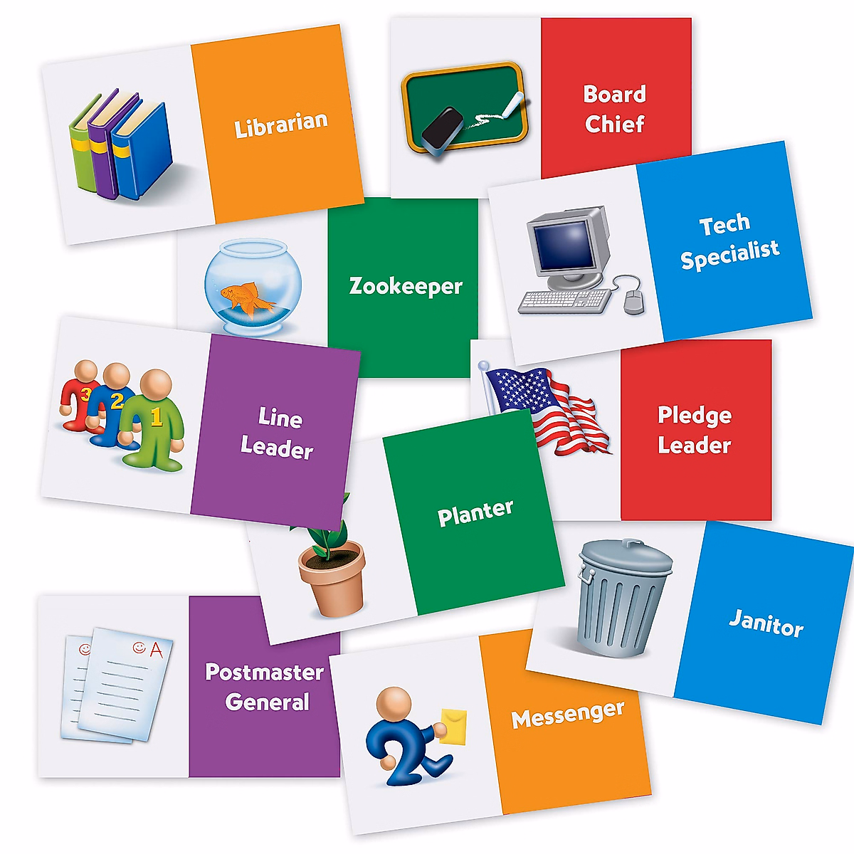 Learning Resources Helping Hands Pocket Chart, 30 Card, Classroom Organization, Teacher Accessories,Teacher Supplies for Classroom,Back to School Supplies