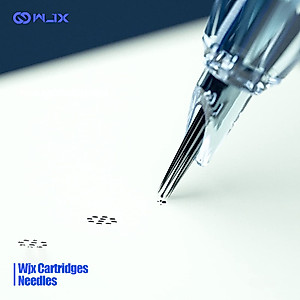 Dragonhawk Tattoo Machine Kit Rotary Tattoo Pen Gun Kit 20Pcs Tattoo Cartridges Needles Foot Pedal Power Supply for General Tattoo & Smp Studio 1013-10