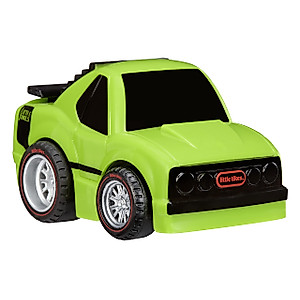 Little Tikes My First Cars Crazy Fast Cars Muscle Car Pullback Toy Car Vehicle with Epic Speed and Distance, Goes up to 50 ft