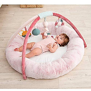 Nattou Play Frame with Cushion, Iris & Lali, 87 x 87 x 52 cm, Pink, 631266