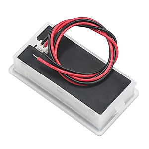 DROK Battery Meter, 48V Digital Battery Remaining Capacity Percentage Level Voltage Temperature Monitor Tester, 10-100V 12V 36V 24V 48Volt Electric Boat Battery Power Analyzer